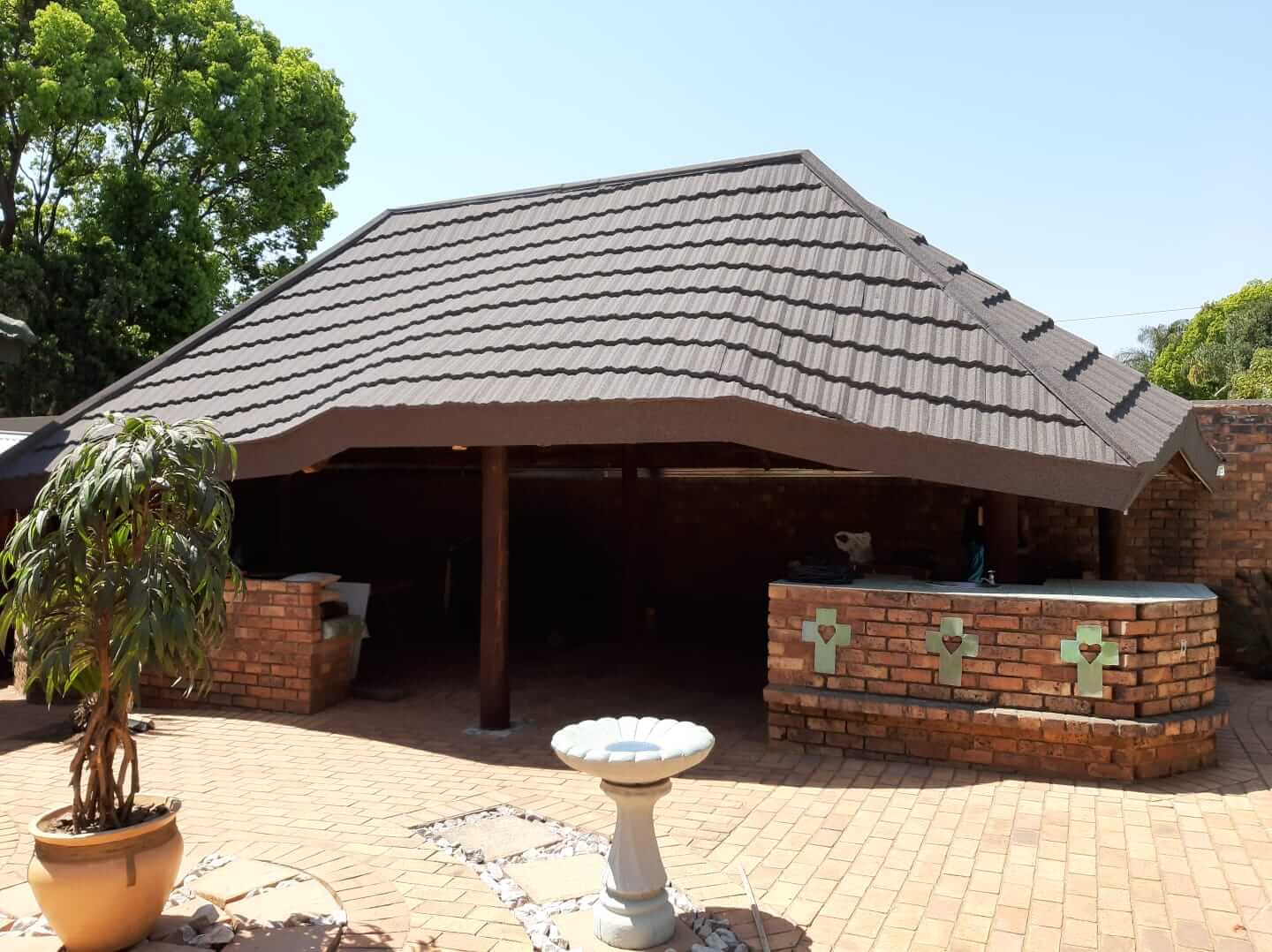 Thatch Tile Roofs Gallery for Lodge | Fiddler™ Roofing Products