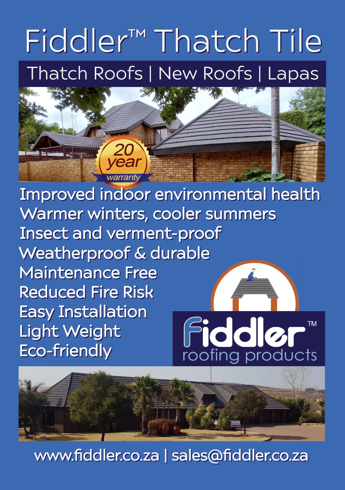 Thatch Tile Specifications | Technical Information | Fiddler™
